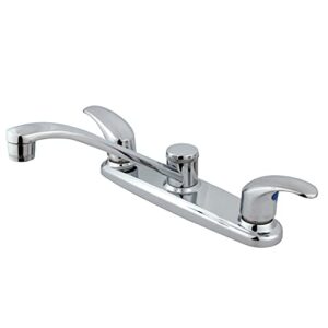 kingston brass kb6271ll legacy kitchen faucet without sprayer, 7-1/8-inch, polished chrome