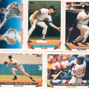 1993 Topps MLB Baseball Series Complete Mint Hand Collated 825 Card Set Which Includes Derek Jeter's Rookie Card #98 Complete M (Mint)