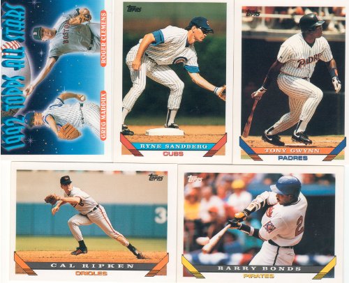 1993 Topps MLB Baseball Series Complete Mint Hand Collated 825 Card Set Which Includes Derek Jeter's Rookie Card #98 Complete M (Mint)