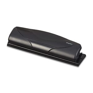 staples mini 3-hole punch, 6 sheet capacity