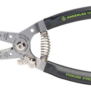 Greenlee Hand Tools Stainless Steel Wire Stripper (1917-SS), 16-26AWG