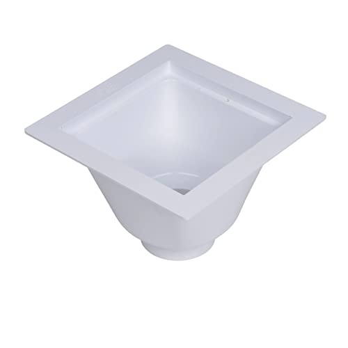 Oatey 42722 PVC Floor Sinks and Accessories, 4 in, White