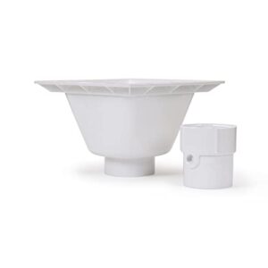 Oatey 42722 PVC Floor Sinks and Accessories, 4 in, White