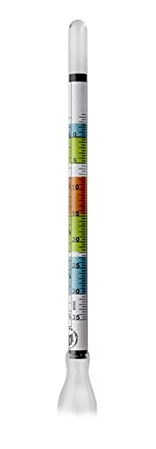 Hydrometer - Triple Scale Hydrometer for Home Brewing - Beer and Wine