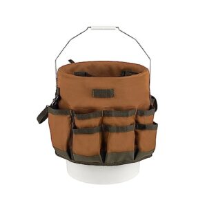 Bucket Boss The Bucketeer Bucket Tool Organizer in Brown, 10030