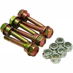 husqvarna 580790401 snow thrower shear bolts kit, pack of 6