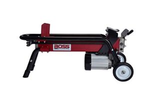 boss industrial es7t20 electric log splitter, 7-ton