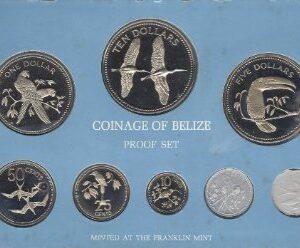 Coinage of Belize 1979 Proof Set