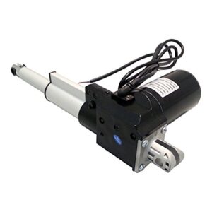 Linear Actuator Heavy Duty Force Motion 400lb Capacity 6 Inch Stroke