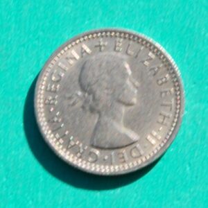 Queen Elizabeth II - 1962 Six Pence Coin #2