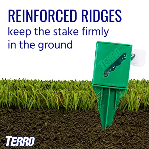 TERRO T1812 Outdoor Liquid Ant Killer Bait Stakes - 8 Traps