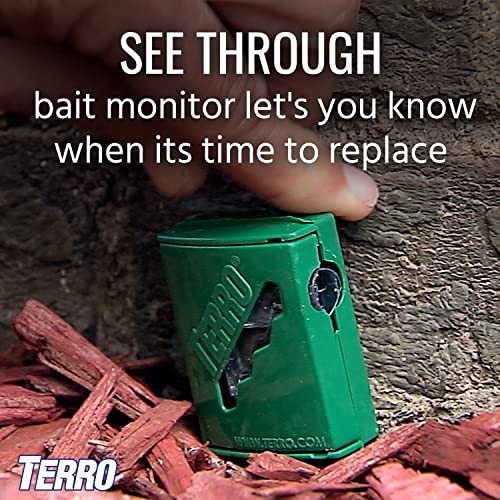 TERRO T1812 Outdoor Liquid Ant Killer Bait Stakes - 8 Traps