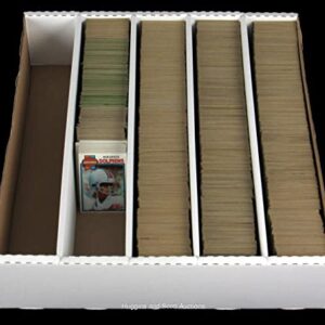 FOOTBALL ESTATE~ HUGE 3 MILLION CARD STORE DEALER INVENTORY BOX LOT ESTATE SALE FIND(100+) EVERY LOT GUARANTEED TO INCLUDE 1 JERSEY RELIC CARD AND 1 AUTOGRAPHED CARD!