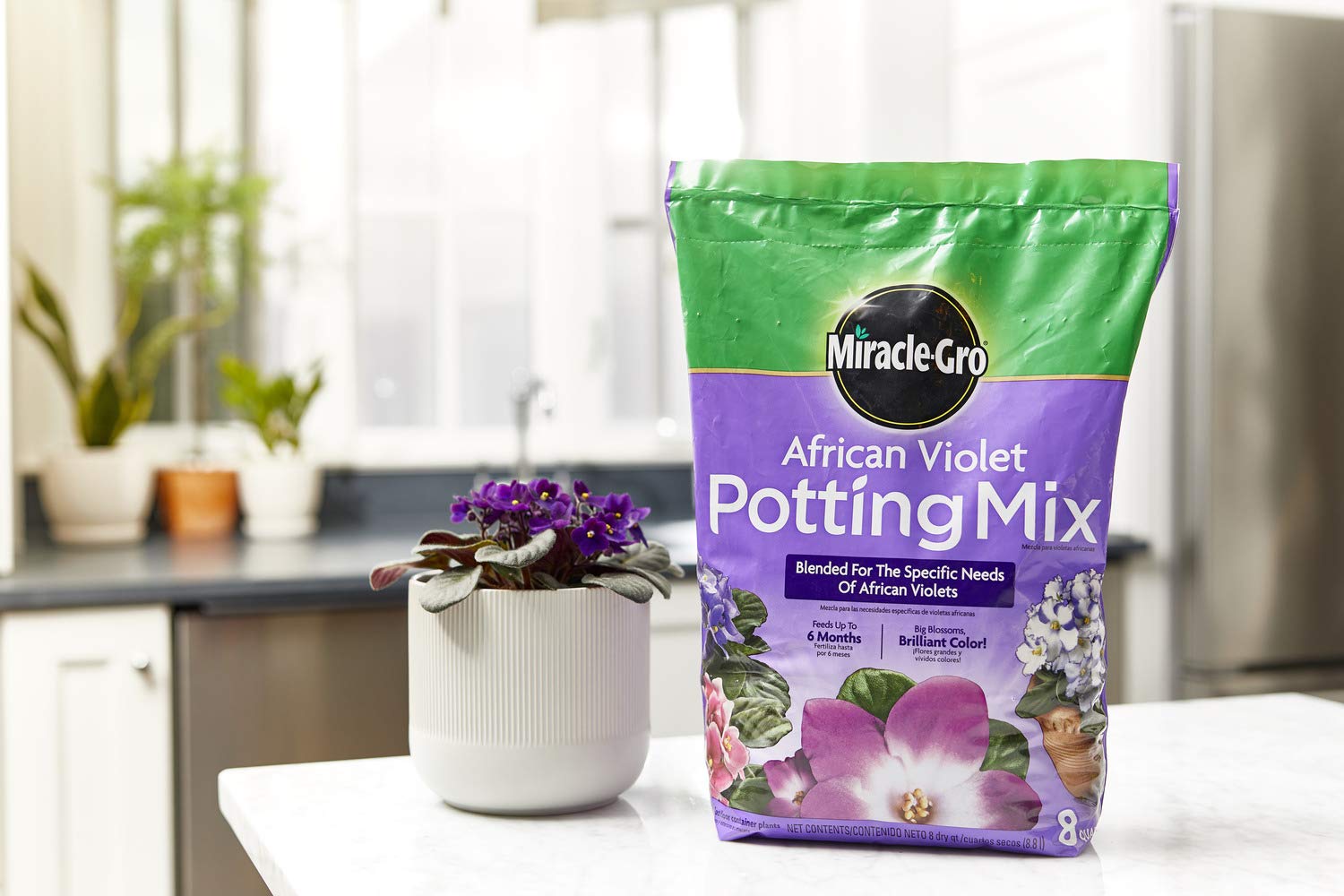 Miracle-Gro African Violet Potting Mix, 8 qt.