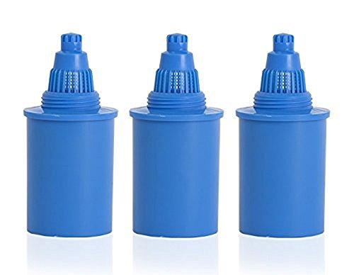 WellBlue 3 Pack Replacement Alkaline Filters- Blue