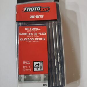 Rotozip GP8 1/8" Guidepoint Zip Bits 8 Count