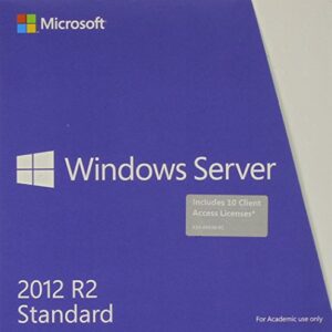 Microsoft Windows Server Standard 2012 R2 64 Bit English AE DVD 10 Clt