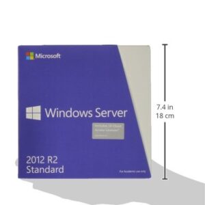 Microsoft Windows Server Standard 2012 R2 64 Bit English AE DVD 10 Clt