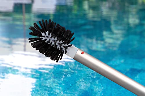 Stanley 20800 Swimming Spa Corner Pool Wall Brush, Black