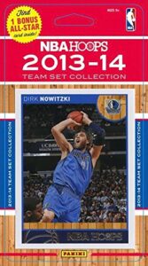 dallas mavericks 2013 2014 hoops basketball factory sealed team set with dirk nowitzki and more