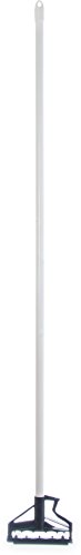 SPARTA 4166402 Spectrum Fiberglass Mop Handle With Quik-Release For Cleaning, Commercial, Residential, 60 Inches, White