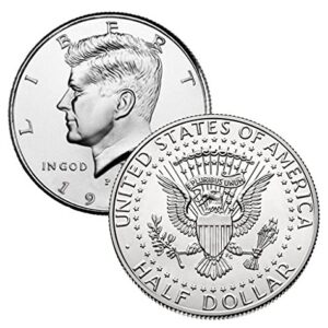 1980 P, D Kennedy Half Dollar 2 Coin Set Uncirculated