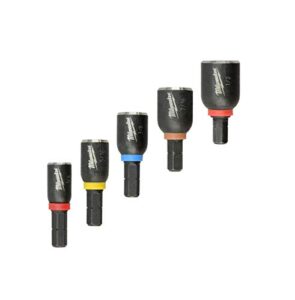 milwaukee 49-66-4563 5 piece insert nut drive set