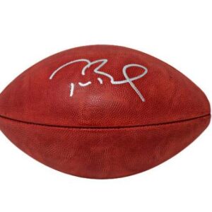 Tom Brady New England Patriots Autographed Duke Game Football - Autographed Footballs