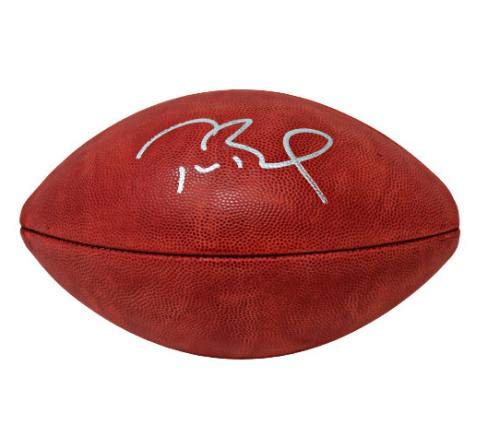 Tom Brady New England Patriots Autographed Duke Game Football - Autographed Footballs