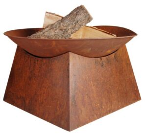 esschert design rust fire bowl