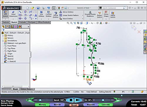 SOLIDWORKS 2014: Professional Modeling – Video Training Course