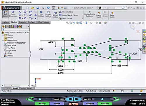 SOLIDWORKS 2014: Professional Modeling – Video Training Course