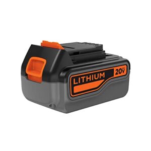 black+decker 20v 4.0ah lithium ion battery pack (lb2x4020)