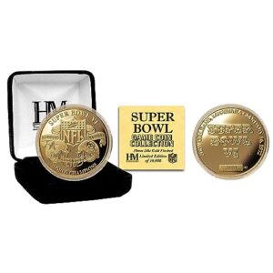 highland mint dallas cowboys super bowl vi flip coin