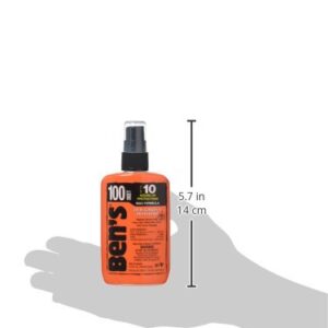 Ben's 100% DEET Mosquito, Tick and Insect Repellent, 3.4 Ounce Pump