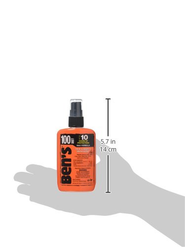 Ben's 100% DEET Mosquito, Tick and Insect Repellent, 3.4 Ounce Pump