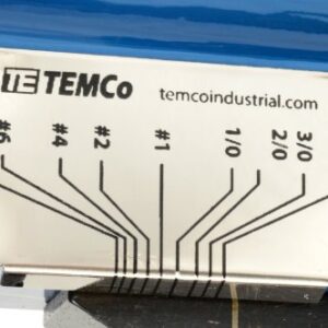 TEMCo Lug Crimper Tool TH0012-8 AWG - 0000 AWG(4/0) DIELESS Indent Electrical Battery Terminal Cable Wire 5 YEAR WARRANTY