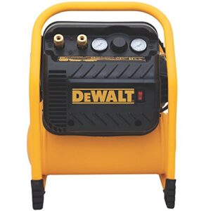 dewalt air compressor for trim, 200-psi max,oil free, quiet operation (dwfp55130)