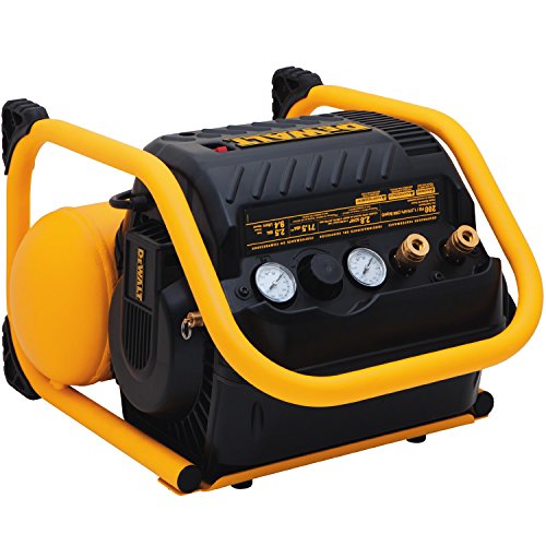 DEWALT Air Compressor for Trim, 200-PSI Max,Oil Free, Quiet Operation (DWFP55130)