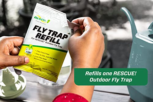 RESCUE! Reusable Fly Trap Bait Refill – Outdoor Use