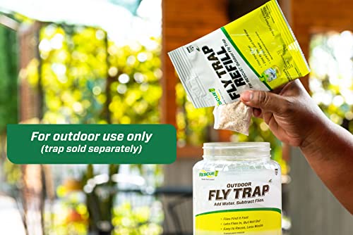 RESCUE! Reusable Fly Trap Bait Refill – Outdoor Use