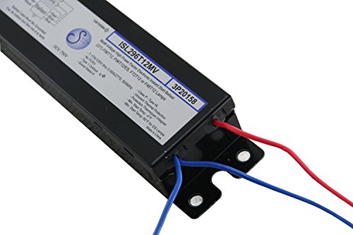 Robertson 3P20158 ISL296T12MV Fluorescent eBallast for 2 F96T12 Linear Lamps, Instant Start, 120-277Vac, 50-60Hz, NBF, HPF (for HO lamp Applications The Recommended Ballast is The PSB296T12HOMV)