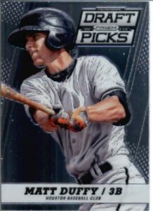 2013 panini prizm perennial draft picks baseball card #39 matt duffy mint