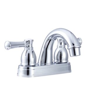 dura faucet df-pl620l-cp rv designer two handle arc spout bathroom faucet (chrome)