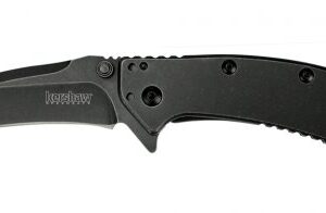 Kershaw Cryo 1555TBW Tanto Edge Folding Blade Pocket Knife, 2.75"