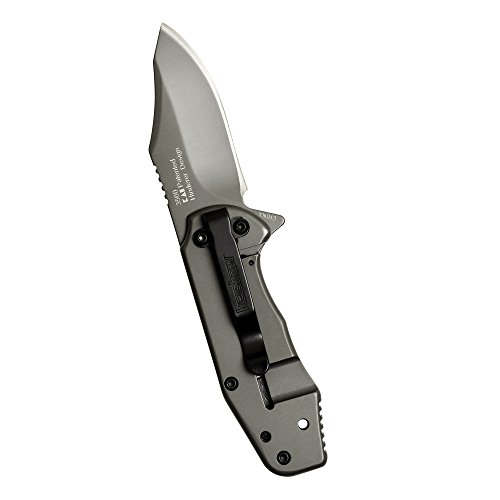 Kershaw Ember Pocketknife, 2" 8Cr13MoV Stainless Steel Drop Point Blade, Compact Folding Knife, Assisted Opening