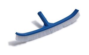 hydrotools 8210 18 inch curved swimming pool spa wall & floor brush w/ bristles