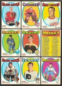 1971-72 1971/72 topps hockey complete 132 card set ken dryden rookie exmt - nrmt