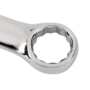 URREA 12-Point Combination Wrench - 10mm Extra Long Mechanics Tool with Extended Reach & Nickel-Chrome Finish - 1210ML