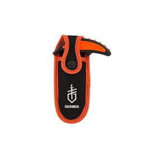 Gerber Gear Vital Pack Saw - 3.4" Fixed Sawtooth Blade - Camping and Hunting Saw with Included Fabric Sheath - Orange